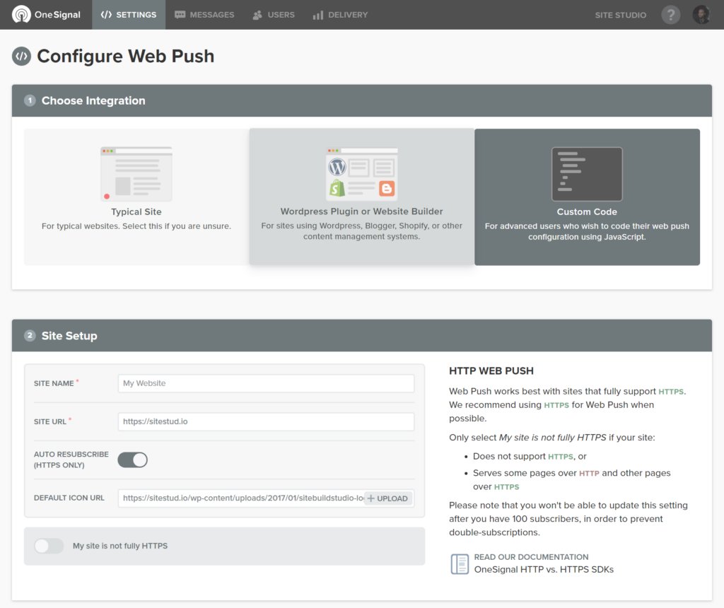 OneSignal Review - Free Web Push Notifications? | Site Studio